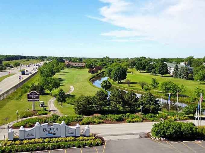Rolling hills of green stretch toward the horizon, offering peace and quiet that money truly cannot buy.