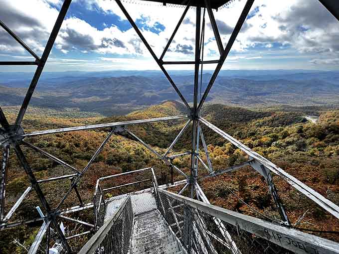 From this dizzying height, the world spreads out in every direction, reminding you just how magnificent creation truly is.