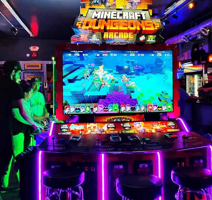 Minecraft Dungeons proves this arcade isn't stuck in the past; it bridges generations of gaming with style and substance.