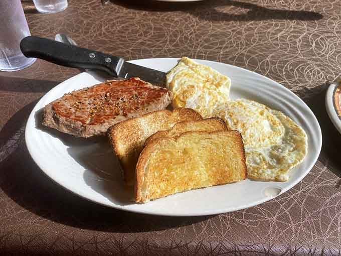 Starting your day with steak and eggs is the kind of power move that makes everything else seem manageable.