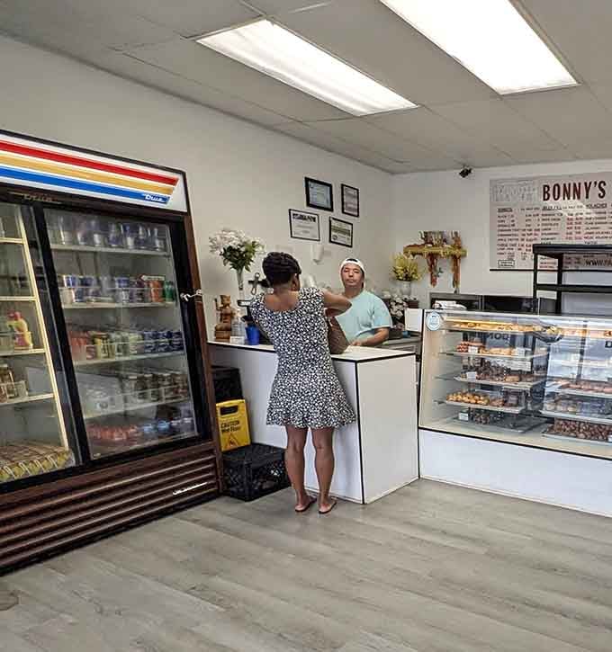 The counter where magic happens and decisions get made, though really, the answer is always "yes, I'll take that one."