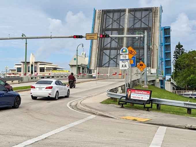 Drawbridges going up means you're not stuck in traffic&mdash;you're getting a free show with your commute.
