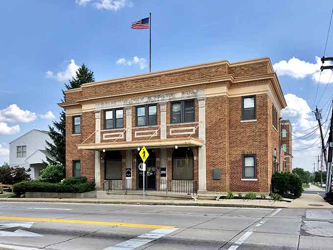The Boone County Deposit Bank Building showcases the kind of craftsmanship that makes history buffs genuinely swoon.