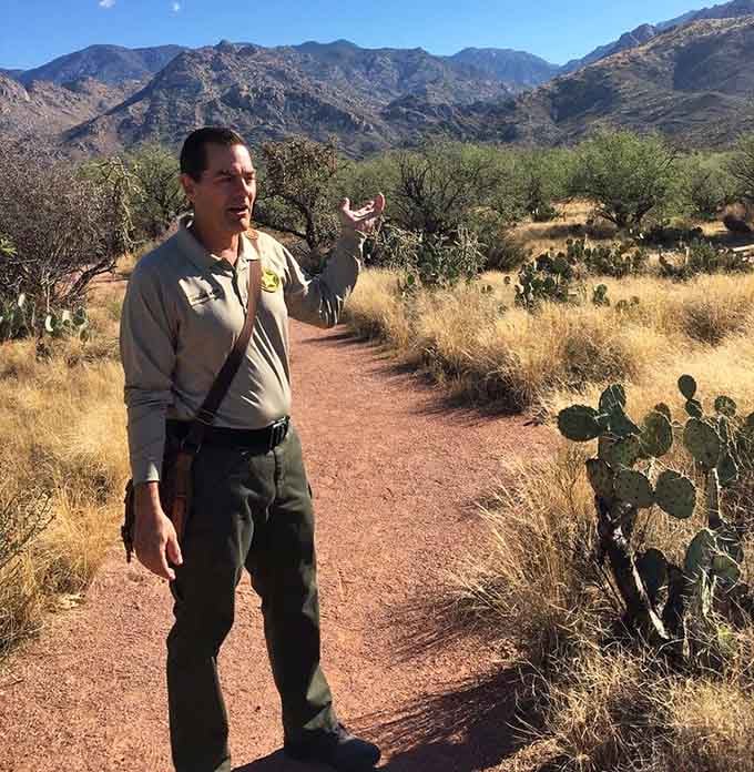 Park rangers are basically desert encyclopedias with hiking boots, ready to share knowledge and keep everyone safe and informed.