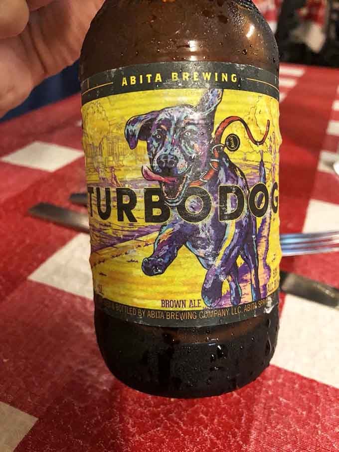 Local craft beer selection means your seafood feast gets the proper liquid accompaniment it deserves.