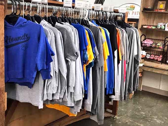 Local pride meets comfort with merchandise celebrating Sweet Springs, Kansas City, and everything Missouri holds dear.