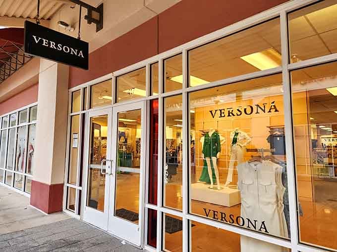 Fashion-forward finds await behind these glass doors, where trendy meets budget-friendly in perfect harmony.