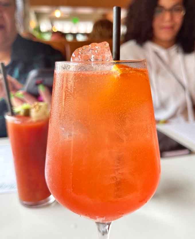 This tropical spritz is so refreshing it might just convince you that you're on vacation already.