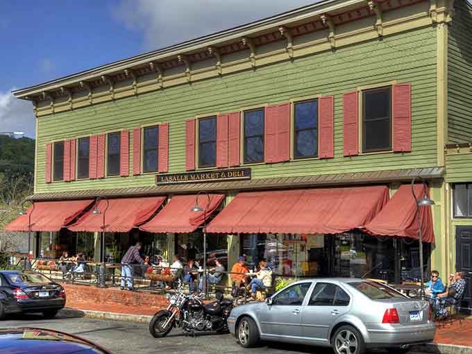 LaSalle Market's cheerful facade promises sandwiches that'll make you forget every chain deli you've ever reluctantly visited before today.