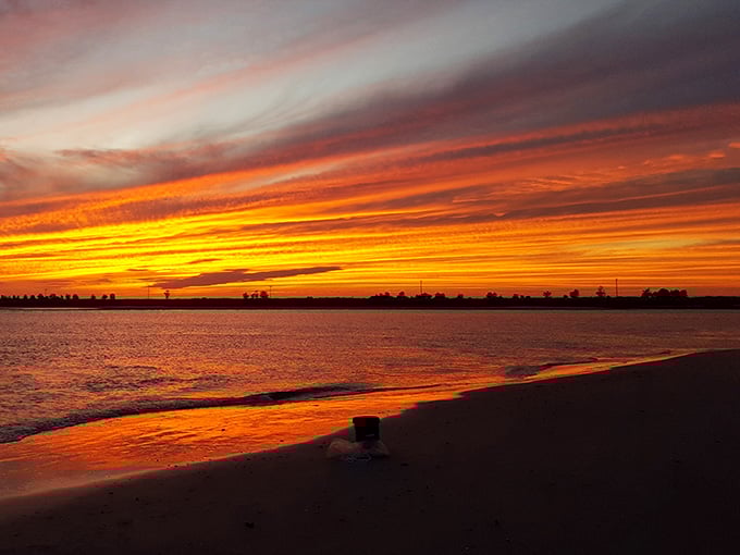 Sunsets here paint the sky in colors so vivid they make your phone's camera weep with inadequacy.