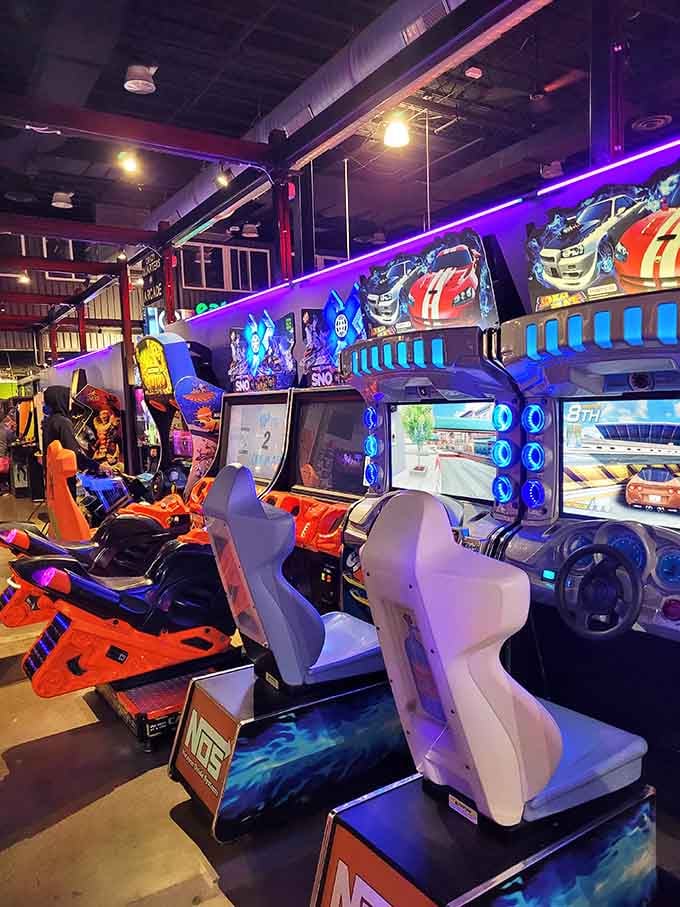 Racing simulators so realistic you'll forget you're not actually risking a speeding ticket or your insurance rates going up.