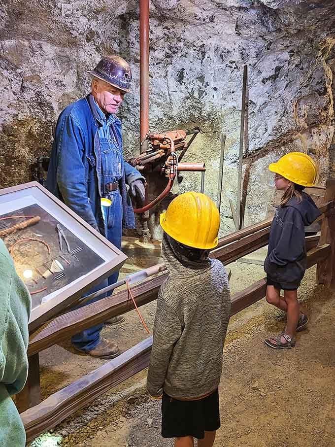 Underground tours let you experience mining life without the actual risk of cave-ins or losing fingers to frostbite.