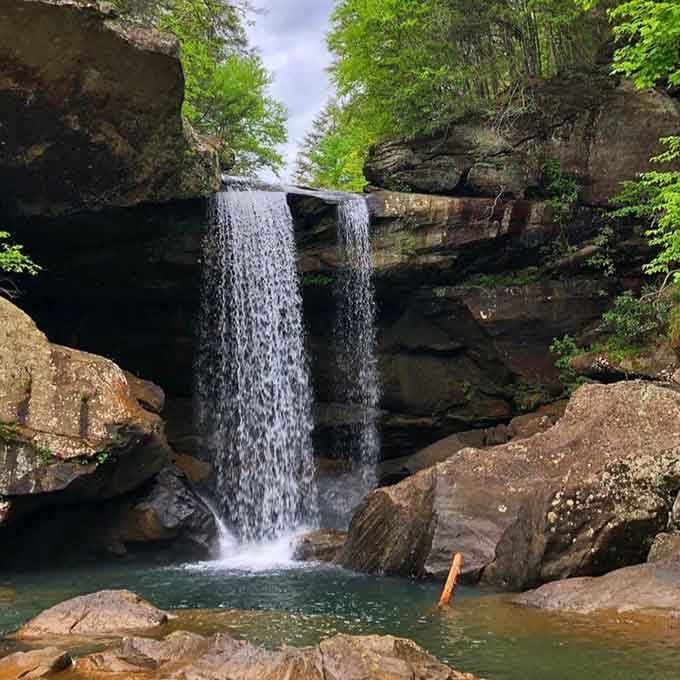 Eagle Falls delivers its own smaller spectacle, proving this park believes in giving visitors more bang for their buck.