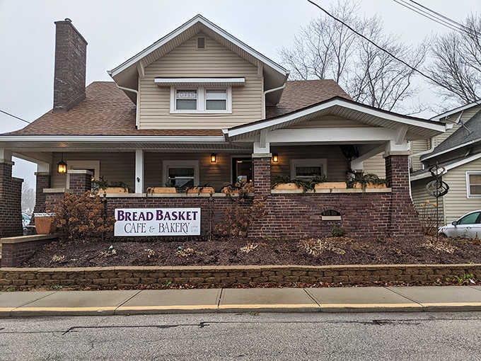 The Bread Basket operates from a converted Craftsman home, because the best bakeries feel like visiting your favorite grandmother's kitchen.