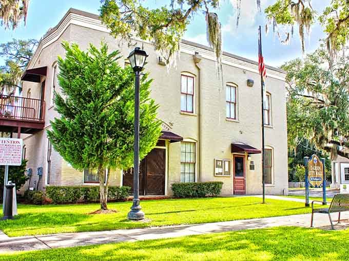 Small-town government buildings that remind you when civic architecture actually had character instead of looking like every other concrete box.