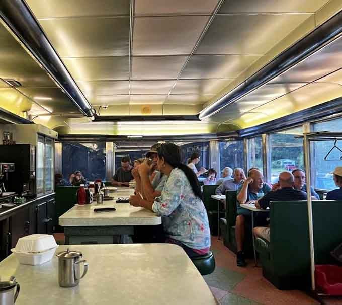 A bustling diner full of happy customers is always the best review any restaurant could ever receive.