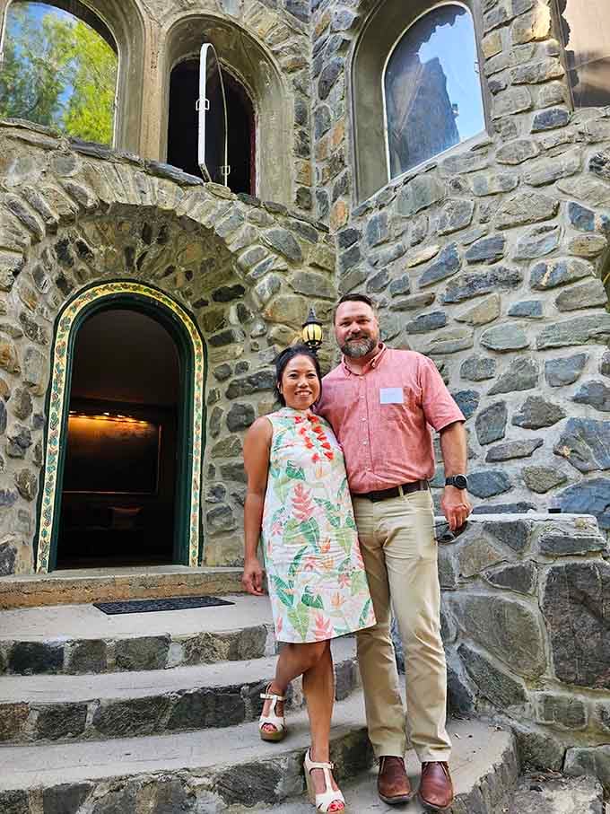 Standing before those arched doorways, you can't help but feel like royalty visiting your summer estate in the Rockies.