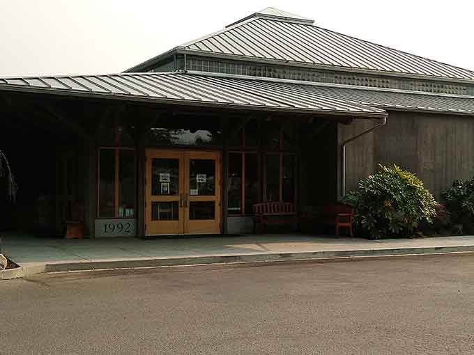 The library building shows what happens when communities value books as much as they value waterfront real estate.