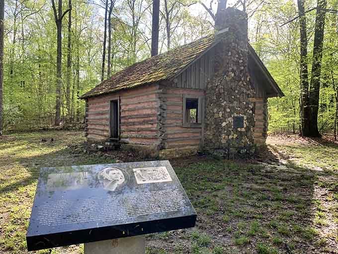 Nancy Hart Historic Park preserves pioneer heritage in a cabin that makes modern tiny houses look positively palatial.
