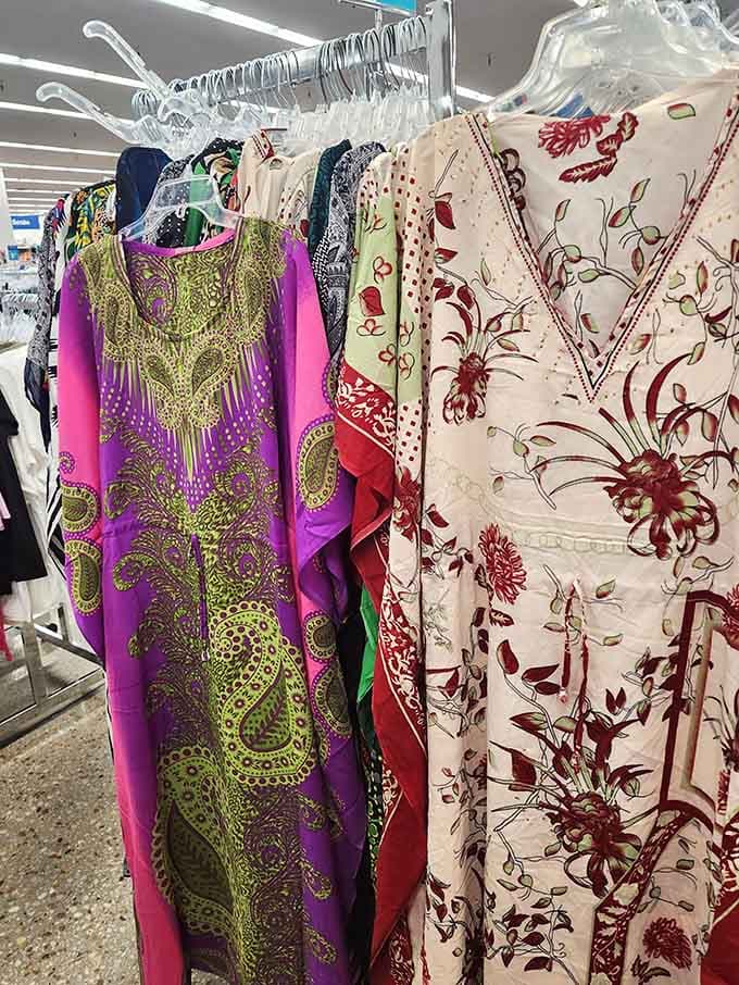 Colorful dresses and tunics that bring international flair to your wardrobe at decidedly local prices.