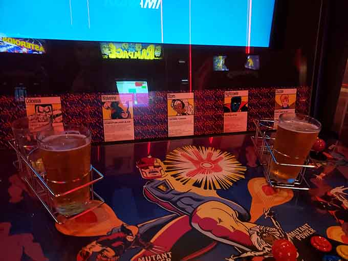 Cold beer and vintage pinball create the perfect pairing, like peanut butter and jelly for the over-forty crowd.