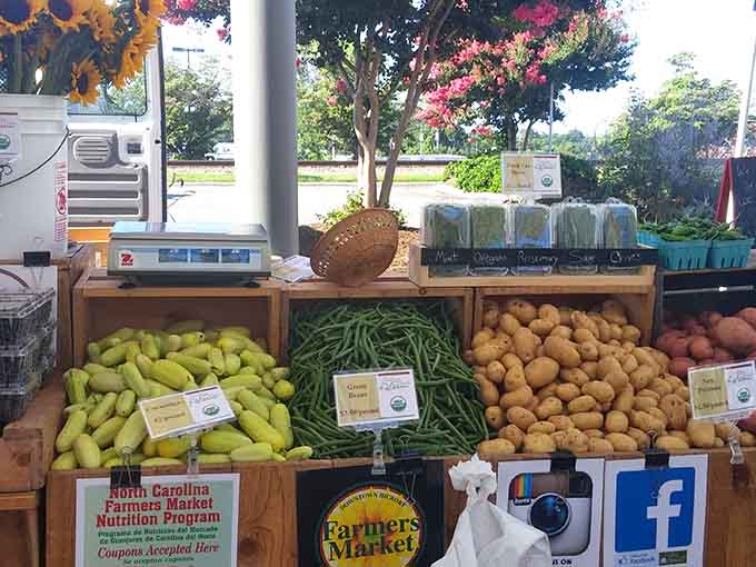 The Hickory Farmers Market connects you directly with growers, eliminating middlemen who triple prices and add nothing.