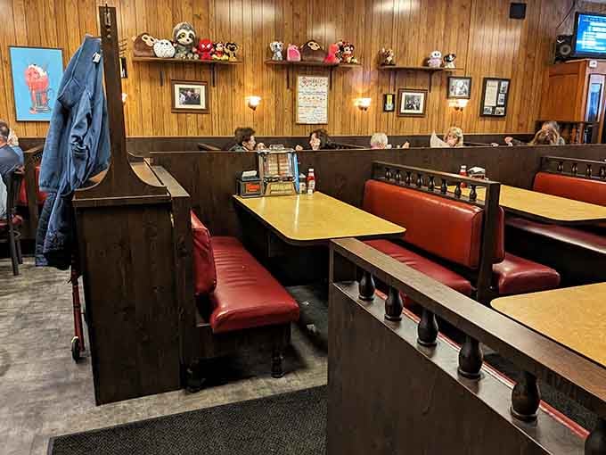 These booths have hosted countless celebrations, first dates, and family gatherings across the decades without complaint.