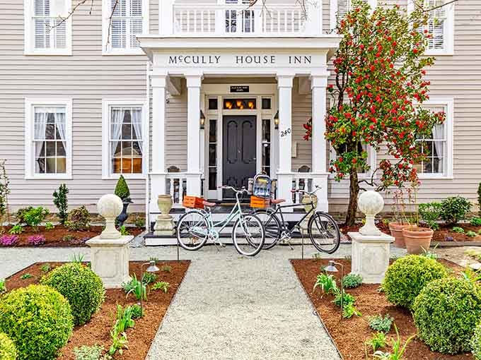 McCully House Inn welcomes guests with the kind of charm that makes you want to cancel tomorrow's plans.