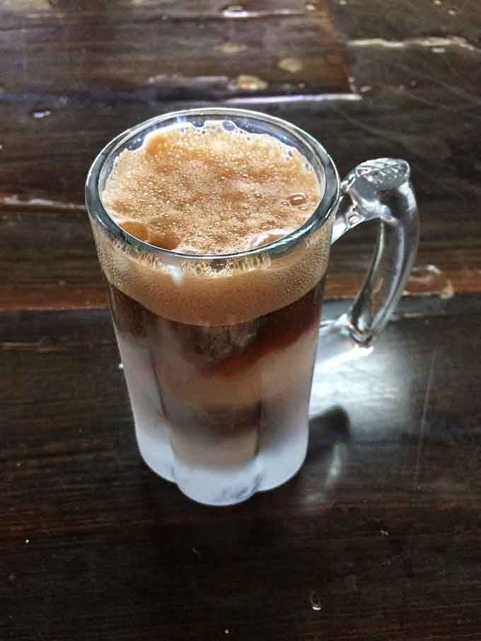 A root beer float in a frosty mug is childhood nostalgia you can actually drink through a straw.