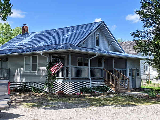 This charming inn with its wraparound porch practically begs you to sit down with lemonade and stay awhile.