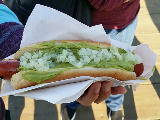 Avocado on a hot dog sounds wild until you realize California's been doing fusion forever.