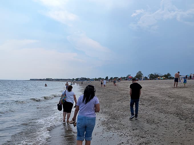 Visitors stroll the waterline discovering why locals have been keeping this gem relatively quiet all along.