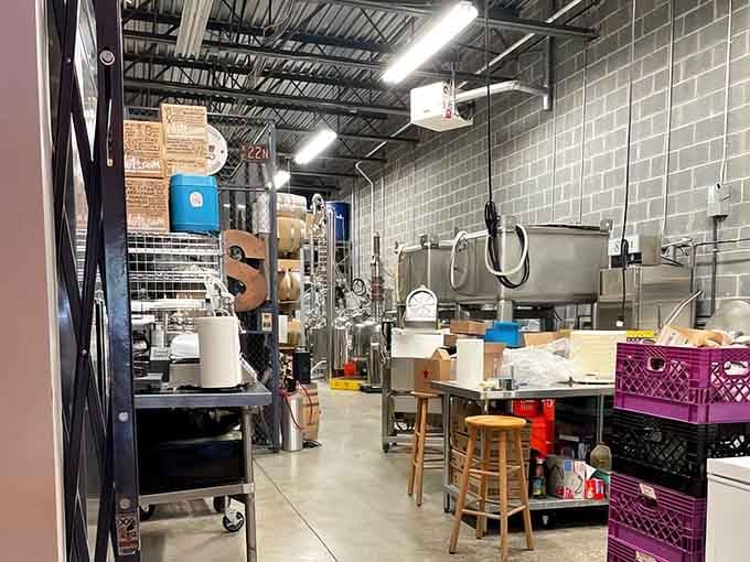 Behind the scenes where the magic happens, turning raw ingredients into liquid gold one batch at a time.