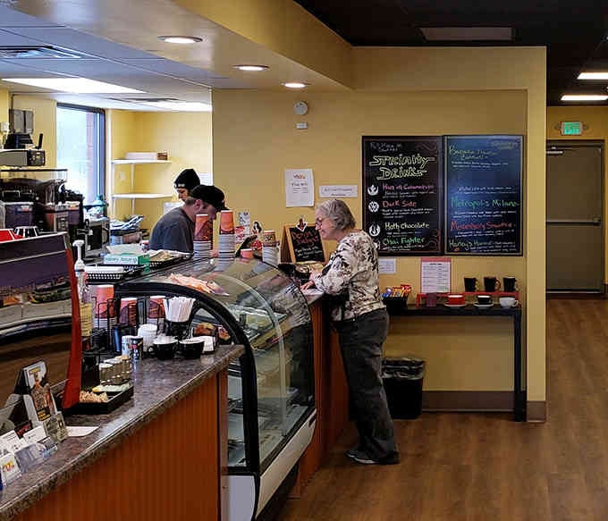 Friendly faces ready to craft your specialty drink and help you find that elusive issue you've been hunting.