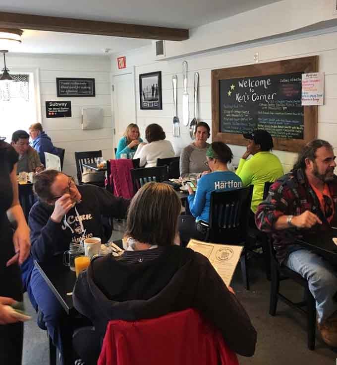 A full house of happy diners means you've found the right spot for your weekend breakfast ritual.