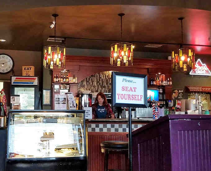 Friendly staff ready to help you navigate the toughest decision: which amazing soup to choose today.