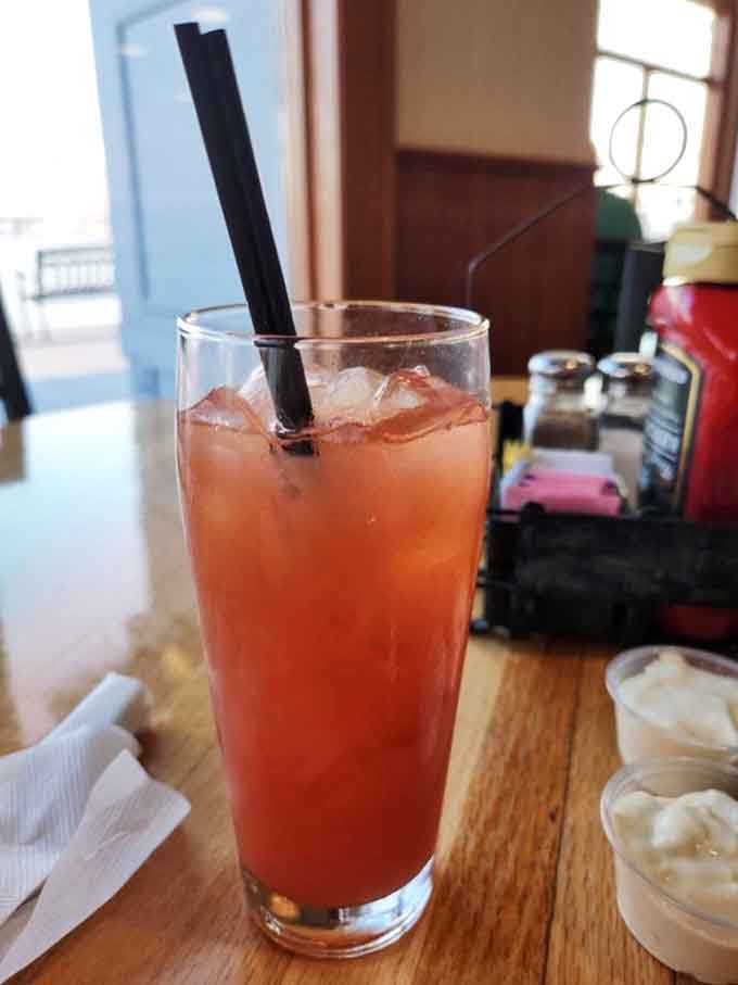 That peachy-pink Rum Runner promises tropical escape without requiring you to find your passport or pack sunscreen.