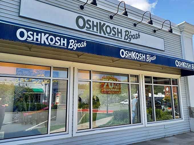 OshKosh B'gosh proves kids' clothing outlets can save parents from bankruptcy one adorable outfit at a time.