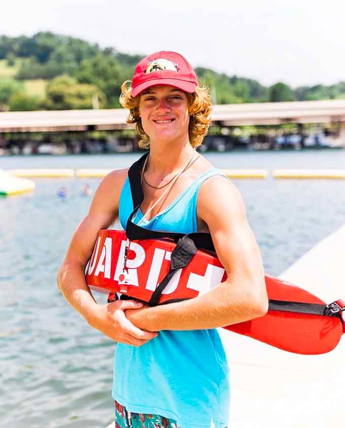 Your safety guardian on the water, ensuring everyone's fun stays safely within the bounds of good judgment and physics.