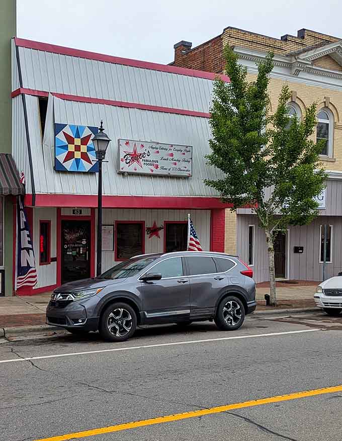 Bruce's Fabulous Foods lives up to its name with outdoor seating that beats any corporate chain.