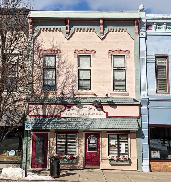 Mason Family Eye Care stands ready to help you spot those tiny maker's marks on Depression glass.