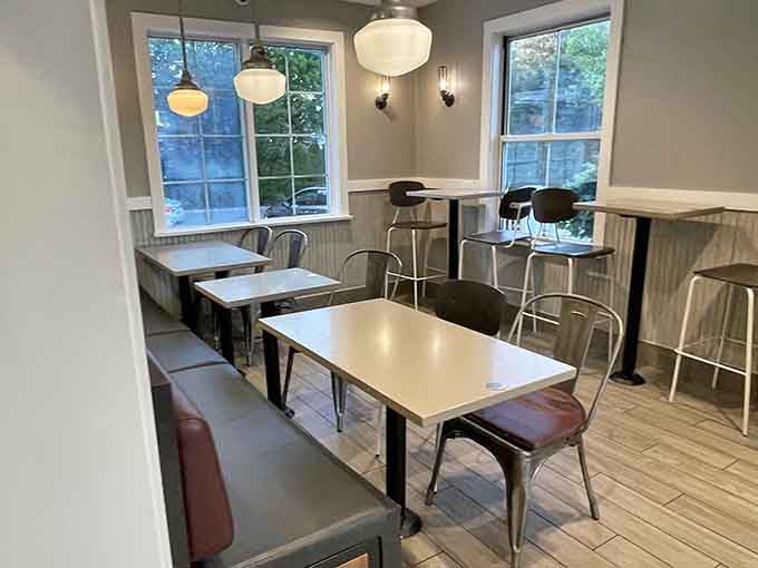 Multiple dining rooms mean you can choose your historical setting, depending on your Big Mac's particular mood today.
