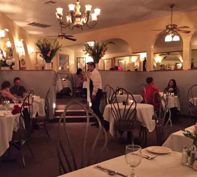 The gentle hum of happy diners enjoying life's simple pleasures, one forkful at a time.