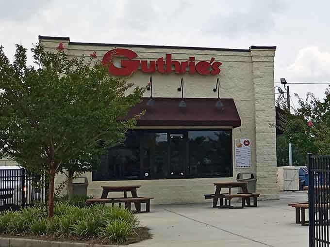Guthrie's serves up fried chicken fingers that hit the spot when you need something reliably delicious.