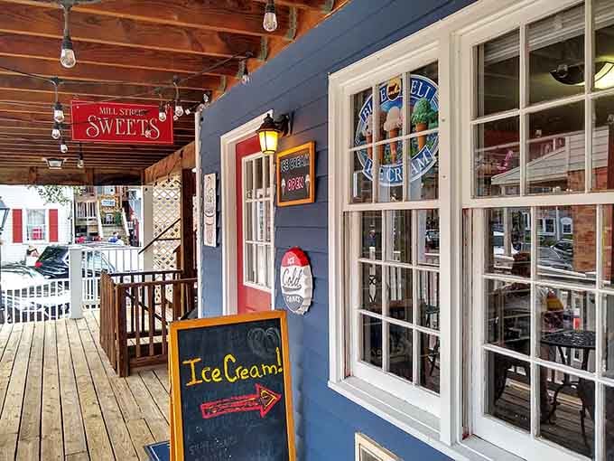 Mill Street Sweets beckons with ice cream and treats that justify calling dessert a legitimate food group.