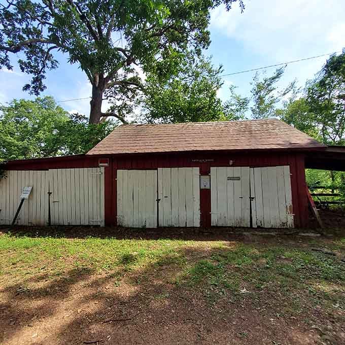 Outbuildings on the property preserve the complete picture of 19th-century life beyond the main house.