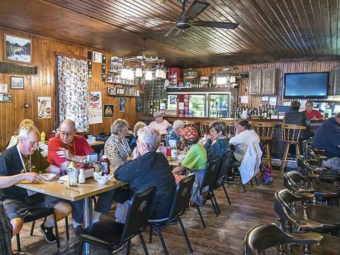 Locals filling tables on a weekday lunch, the surest sign you've discovered something genuinely worth finding.