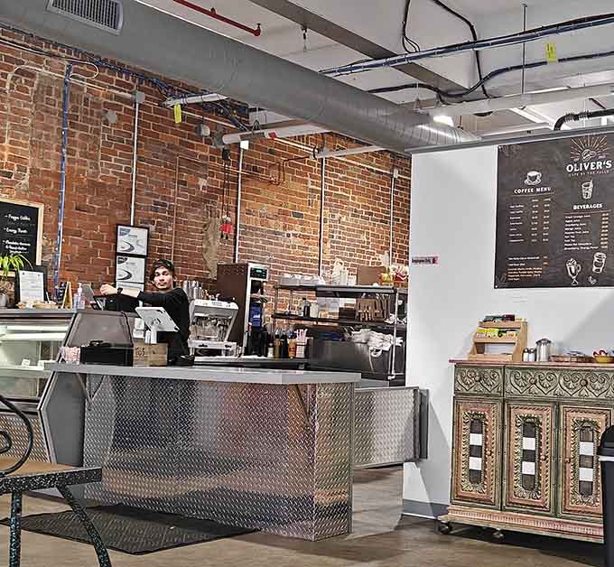 The counter where magic happens, staffed by folks who actually seem happy to see you walk in.