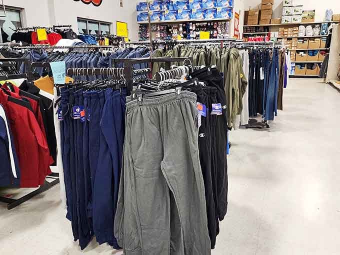Champion sweatpants at bargain prices; comfort meets savings in the most beautiful retail relationship you'll experience this month.