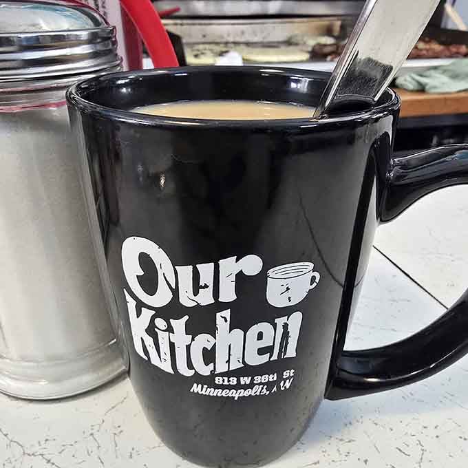 Coffee served in their signature mug tastes better somehow&mdash;maybe it's the nostalgia, maybe it's just really good coffee.